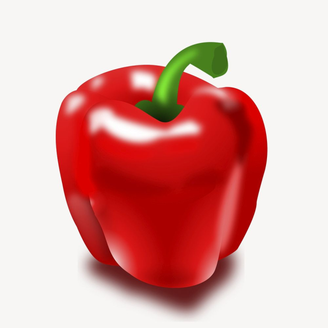 Free: Red bell pepper clipart, illustration | Free Vector - rawpixel ...