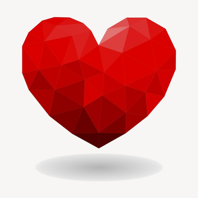 Free: Red heart shape collage element, | Free PSD - rawpixel - nohat.cc