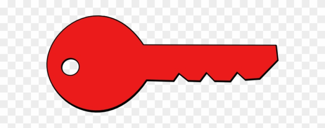 Free: Red Key Clipart Png - nohat.cc