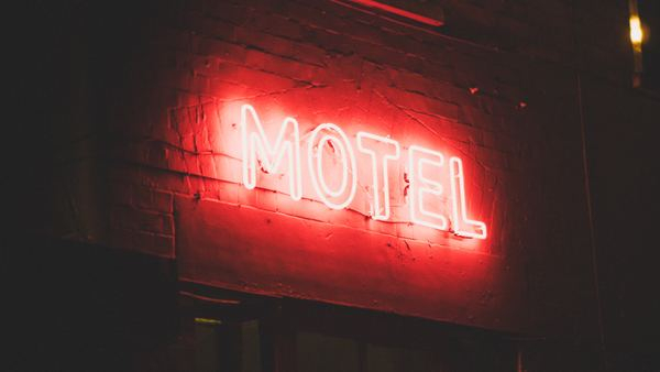 Free: red Motel neon sign - nohat.cc