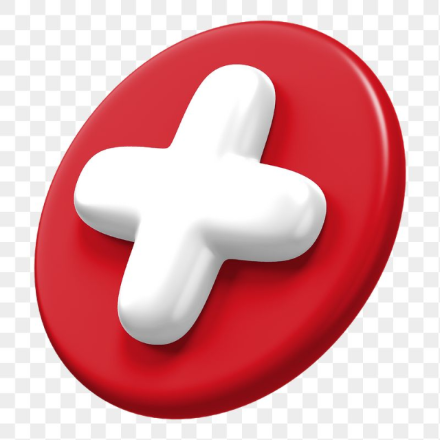 Free: Red plus sign png 3D | Free PNG - rawpixel - nohat.cc
