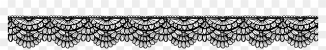 Lace Border Transparent