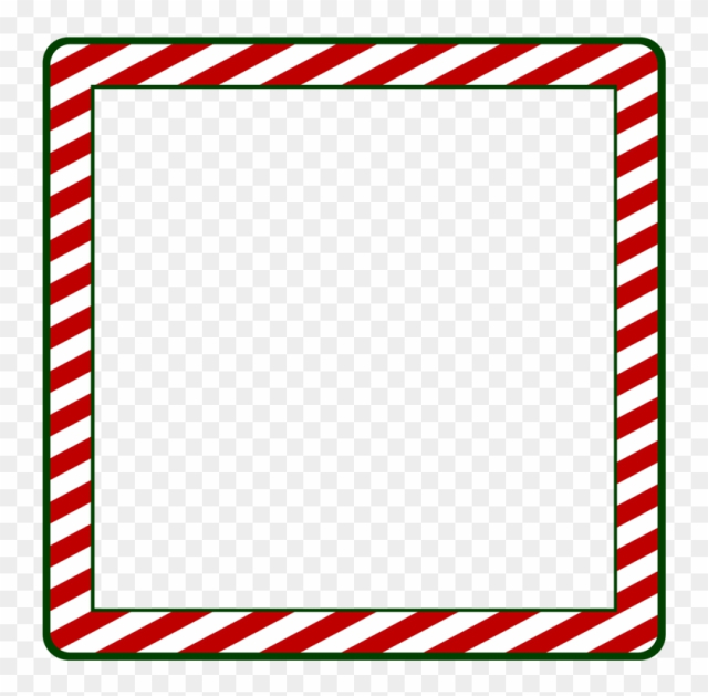 Red Christmas Border Clip Art Christmas Border Illustration PNG,