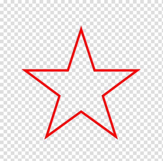 Free: Red star PNG images free download - nohat.cc