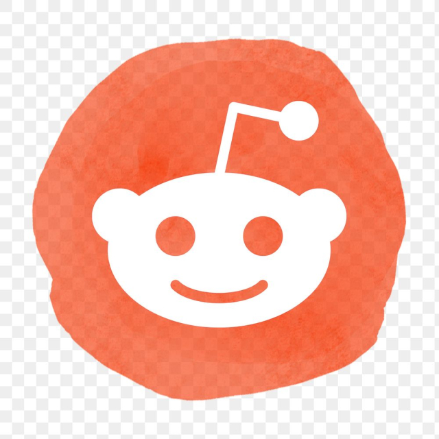 Free: Reddit logo png in watercolor design. Social… | Free stock ...