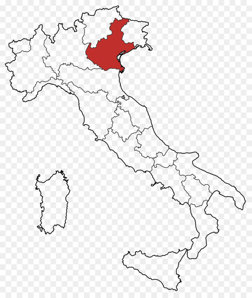 Free: Regions of Italy Coloring book Blank map World map - map - nohat.cc