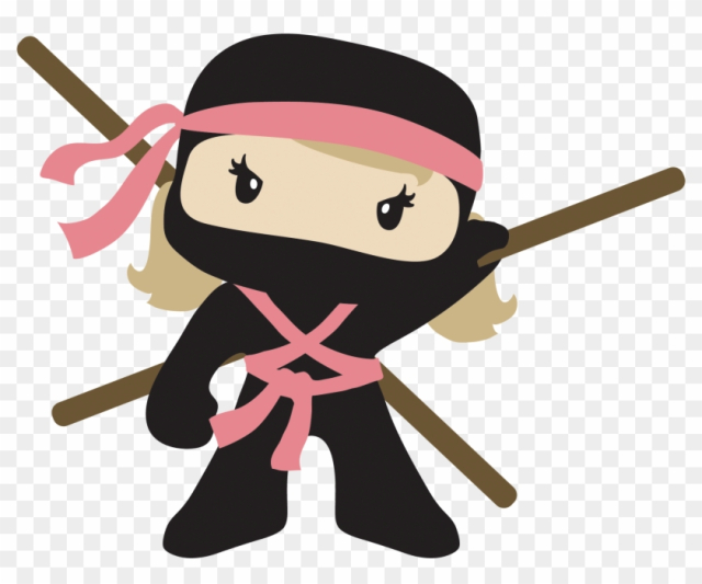 Free: Related Math Ninja Clipart - Girl Ninja Clipart - nohat.cc
