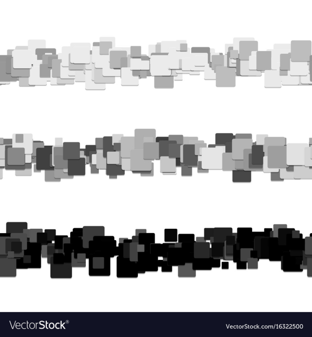 Free: Repeatable square pattern page separator line vector image - nohat.cc