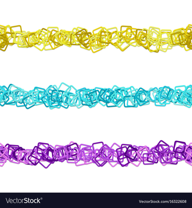 Free: Repeatable square pattern paragraph rule line vector image - nohat.cc