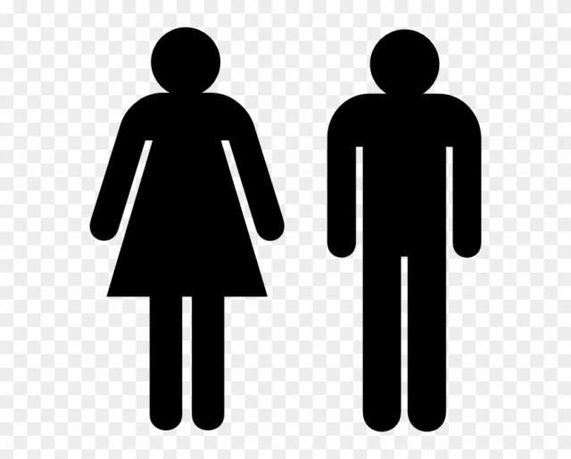 Free: Restroom Signs Clip Art - Boy And Girl Symbol - nohat.cc