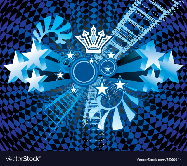 Free: Retro Starry Background vector image - nohat.cc