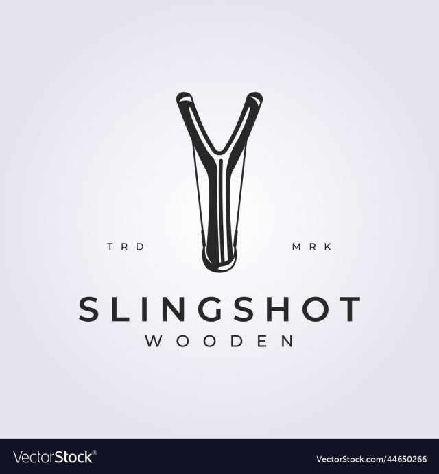 Free: retro style slingshot logo design - nohat.cc