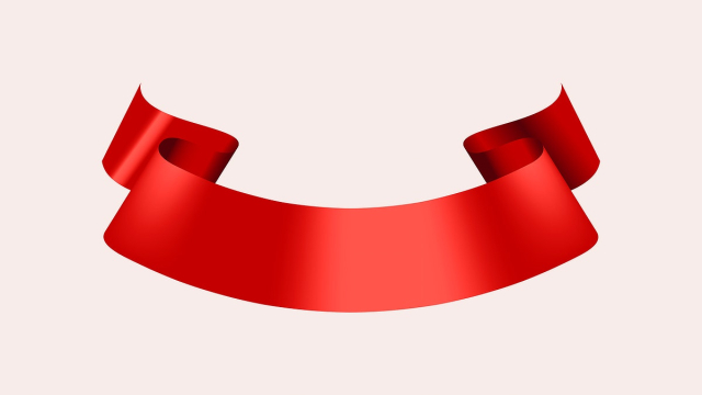 Free: Ribbon vector image, red banner graphic… | Free stock ...