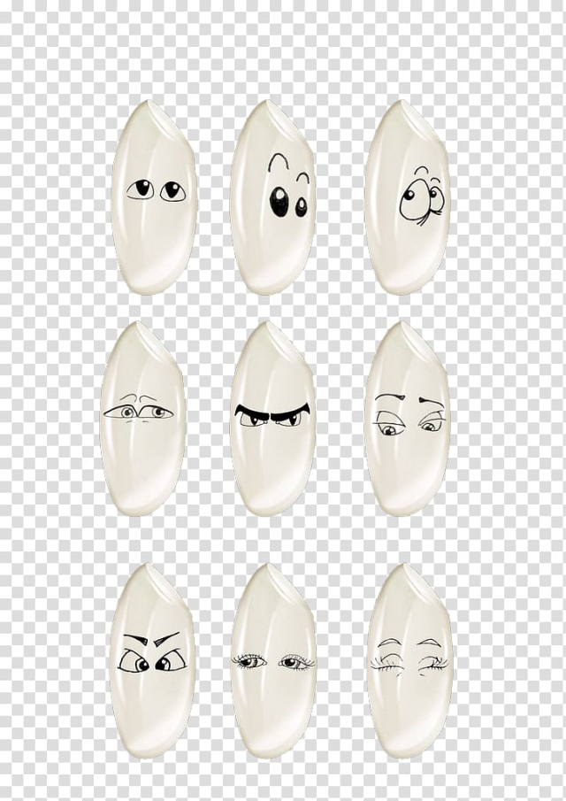 Free: Rice, White rice grain expression transparent background PNG ...