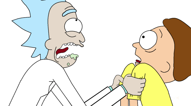 Free: Rick And Morty White Background (98+ images in Collection) Page 2 ...