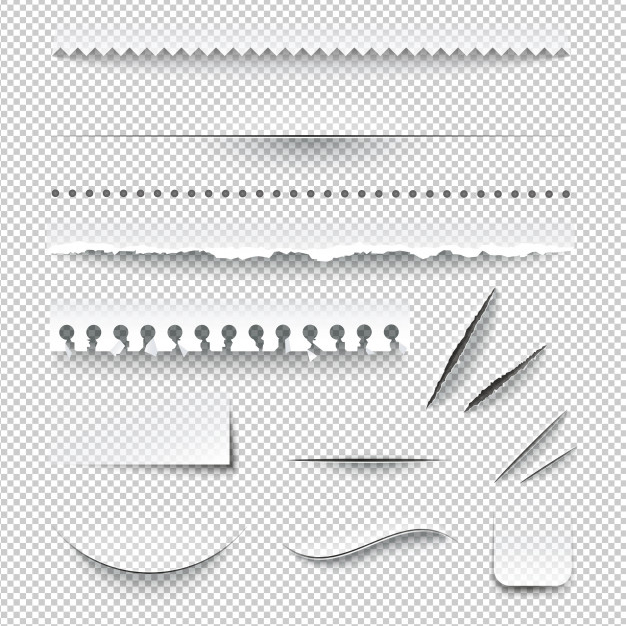 Free: Ripped paper set Free Vector - nohat.cc