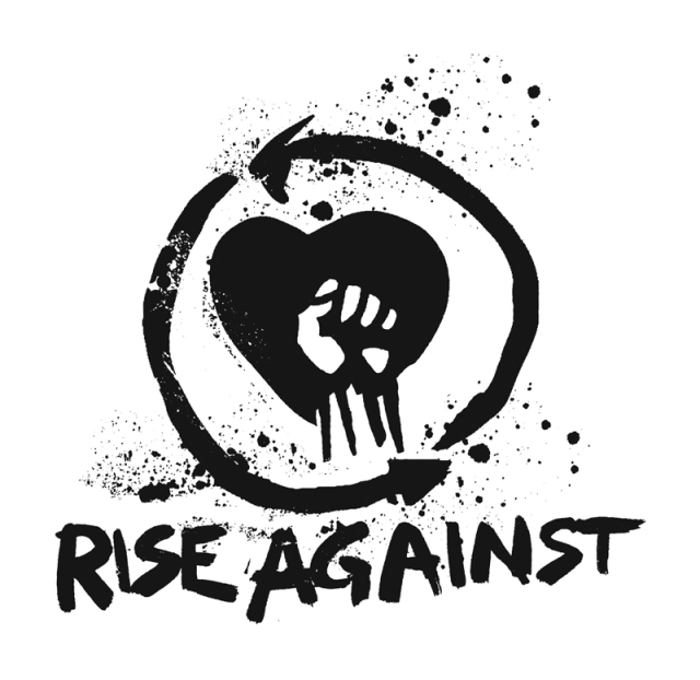 Free: Rise Against Logo | typography in 2019 | Music tattoos, Rock band ...