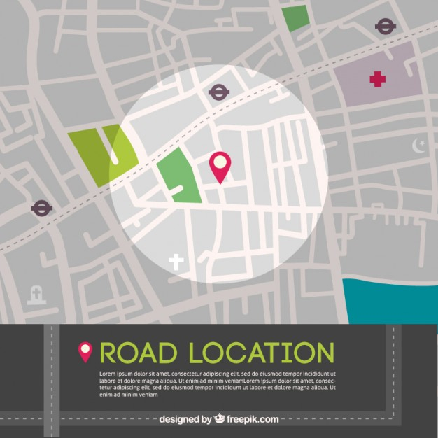 Free: Road location map graphic Free Vector - nohat.cc