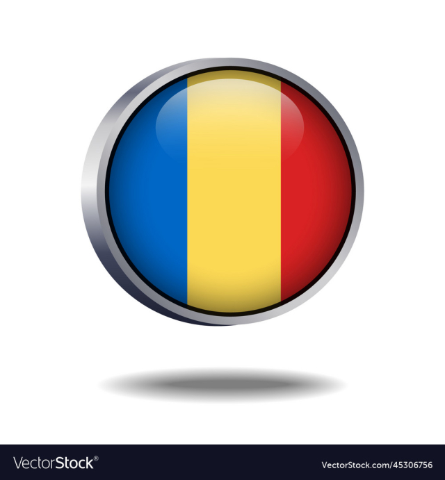 Free: romania flag button - nohat.cc