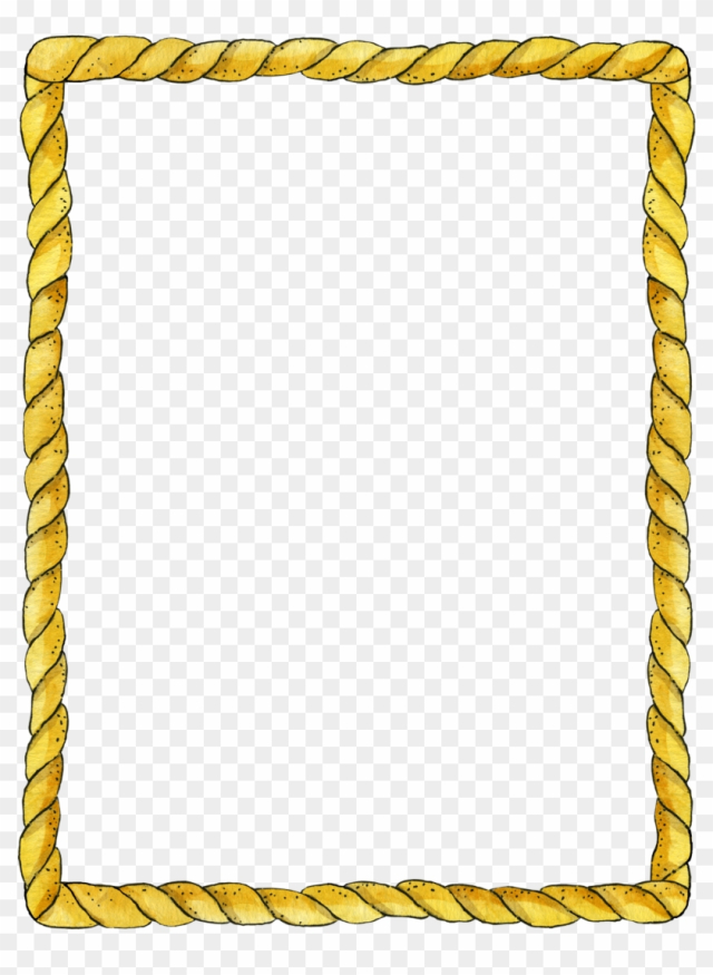 Free: Rope Clipart Rope Border - Borders & Frames Designs - nohat.cc