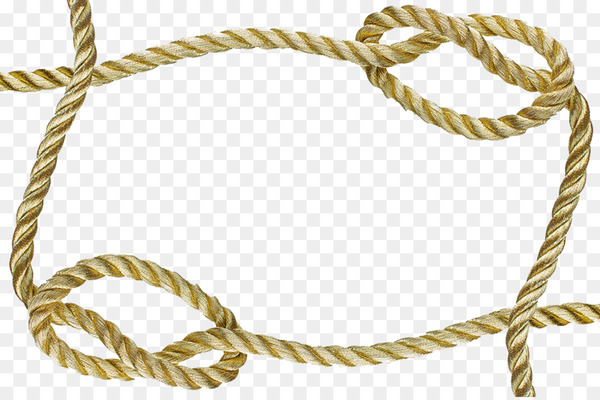 Free: Rope Picture frame Knot - Yellow rope border - nohat.cc