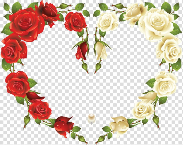 Free: Rose Frames , rose frame transparent background PNG clipart ...