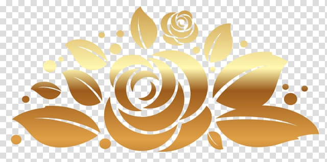 Free: Rose Gold , Gold Roses transparent background PNG clipart - nohat.cc