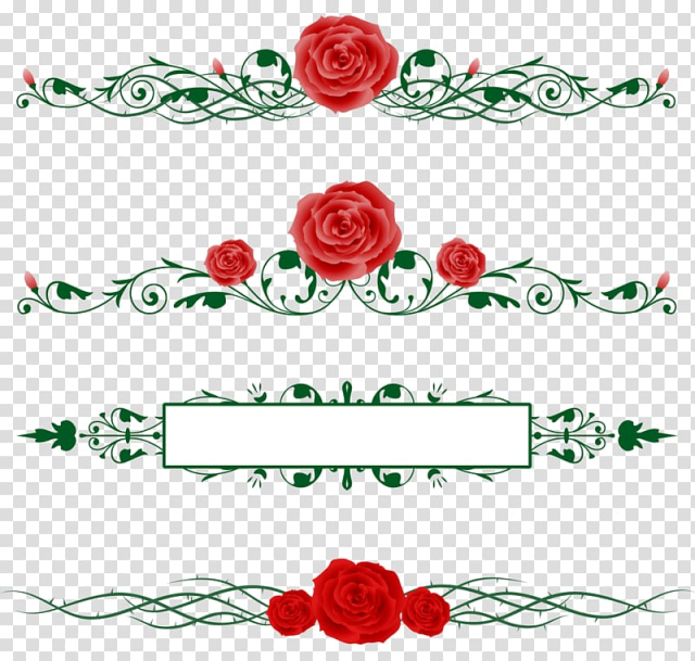 Free: Rose Illustration, Rose pattern transparent background PNG ...