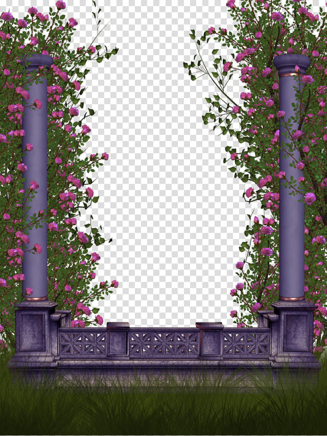 Free: Rose, purple concrete arch transparent background PNG clipart ...