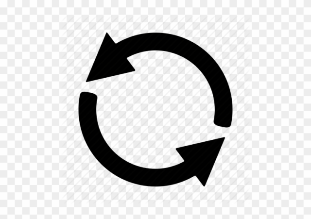 Free: Round Arrow Clipart Black And White - Reverse Icon - nohat.cc