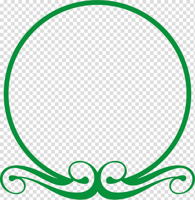 Simple Circle Border Clip Art
