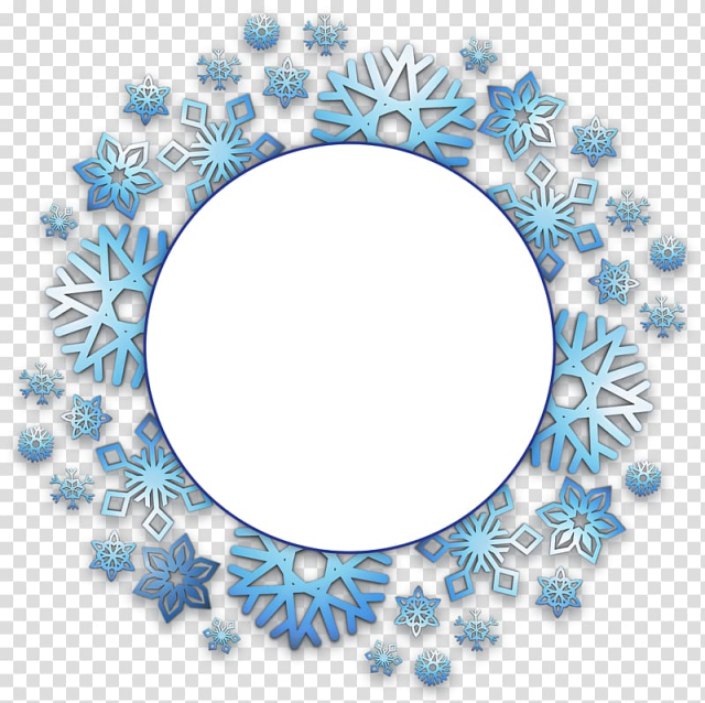 Free: Round with blue snowflake graphic, Snowflake Christmas, Snowflake ...