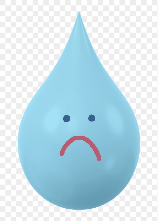 Free: Sad png water drop sticker, | Free PNG - rawpixel - nohat.cc