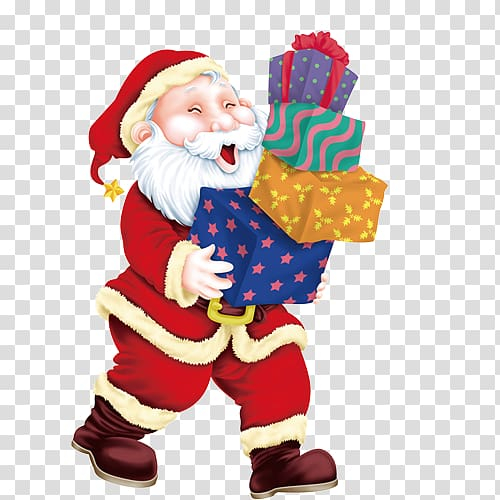 Free: Santa Claus Gift Christmas, Santa Claus transparent background ...