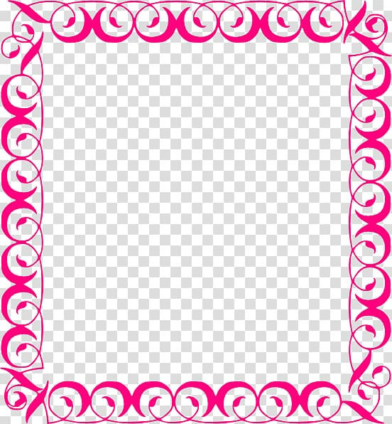Free: Scalable Graphics , Fuchsia Border Frame File transparent ...