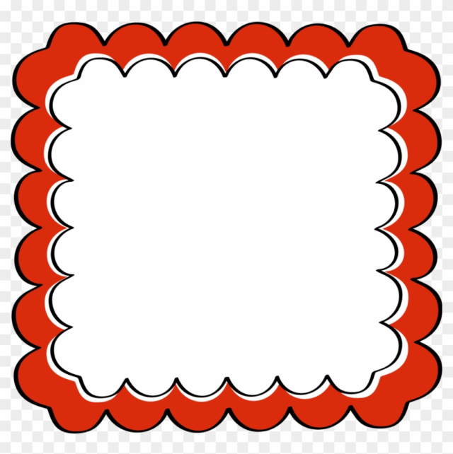 Free: Scalloped Border Clipart - Carnival Frame Png - nohat.cc