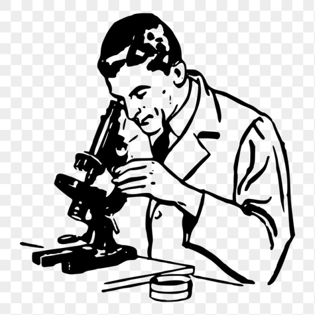 Free: Scientist png sticker, vintage illustration, | Free PNG ...