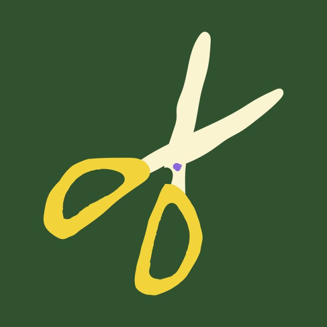 Free: Scissors sticker, cute doodle in colorful | Free Vector ...