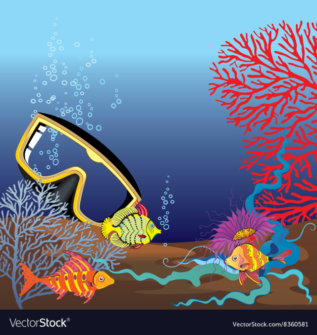 Free: Scuba Diving Mask vector image - nohat.cc