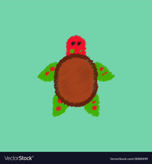 Free: Sea turtle icon in hatching style vector image - nohat.cc
