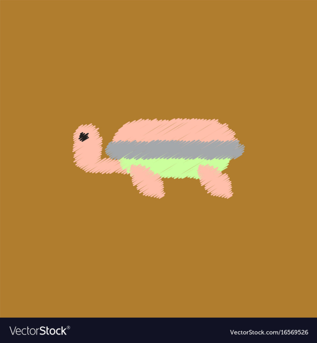 Free: Sea turtle icon in hatching style vector image - nohat.cc