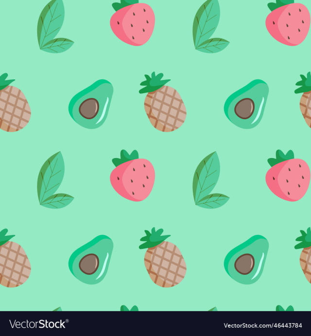 Free: seamless pattern fresh fruits - nohat.cc