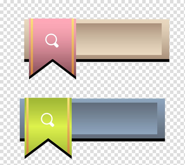 Free: Search box, Color ribbon search box transparent background PNG ...