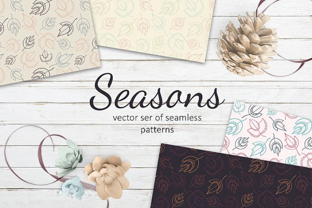 Free: Seasons patterns collection - nohat.cc
