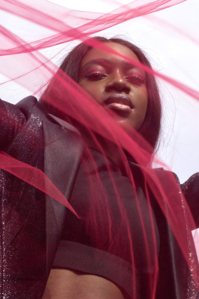 Free: Selective Focus Photography of Woman Holding Pink Mesh Apparel ...