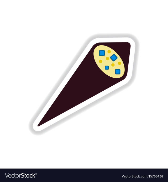 Free: Sesame tofu nori wraps sticker vector image - nohat.cc