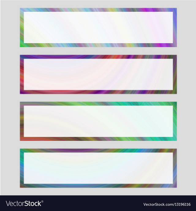 Free: Set of colorful banner frames vector image - nohat.cc