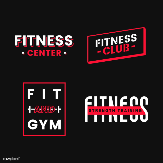 Free: Set of fitness club logo vectors | Free stock vector - 533055 ...