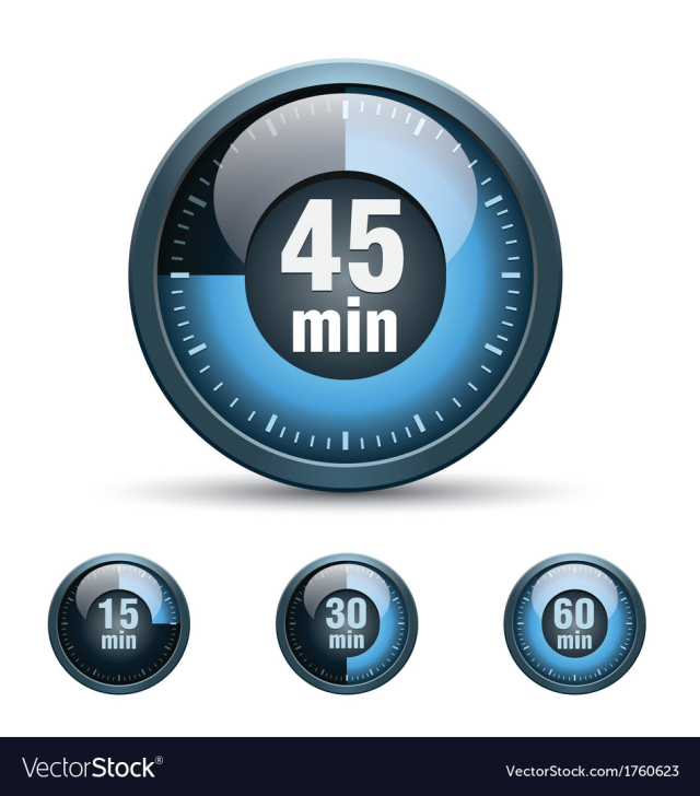 Free: Set of timer clock vector image - nohat.cc