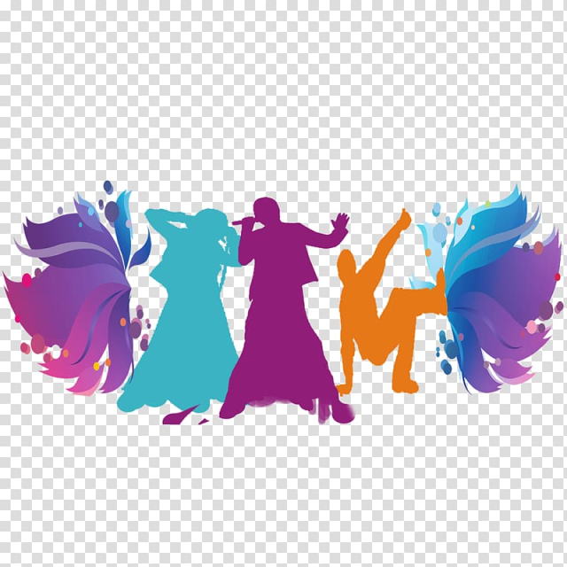 Free: Several digital arts, Poster Talent show, Singing people ...